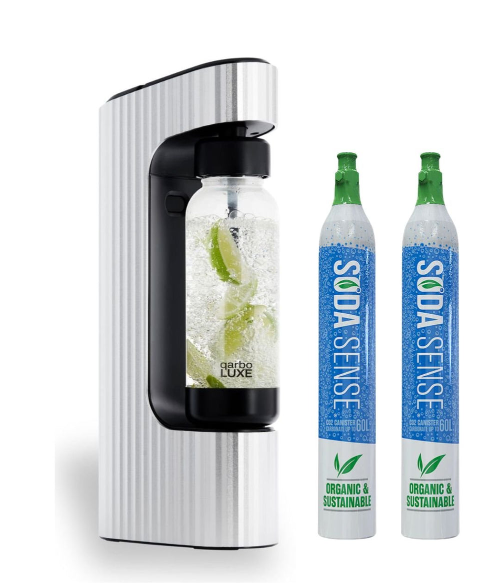 Qarbo LUXE – Premium Sparkling Water & Drink Maker | Infuse Real Fruit ...